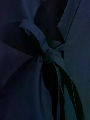 Kenzo Wool Kimono With Tie Fastening