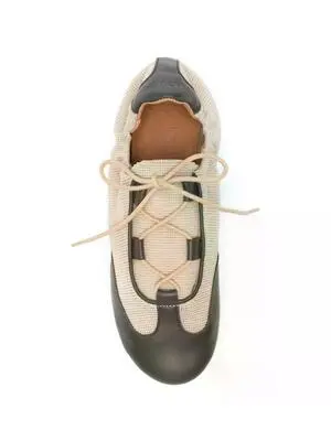 NAGUISA Raluca Leather-trim Sneakers