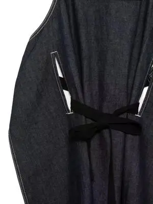 Engineered Garments Contrast-stitch Denim T-shirt
