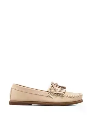 HENDERSON BARACCO Tassia Fringed Loafers - Neutrals