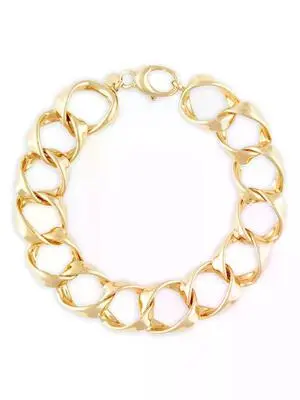 RASNA Golden Link Chain Necklace
