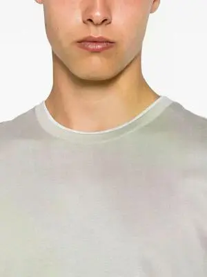 Eleventy Contrast-trim Short-sleeve T-shirt