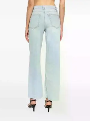 FRAME Raw-cut Flared Jeans