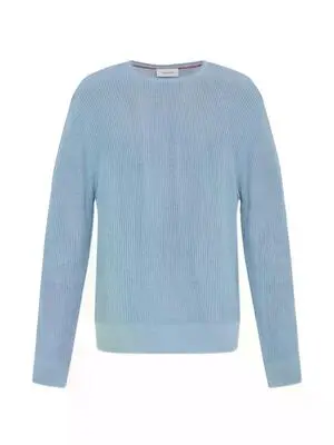 FERRAGAMO Ribbed-knit Sweater - Blue