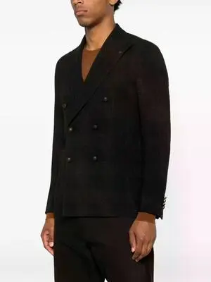 Tagliatore Double-breasted Peak-lapel Blazer