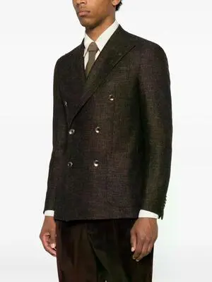 Tagliatore Double-breasted Peak-lapels Blazer