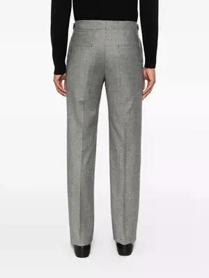 Tagliatore Brandon Houndstooth Pleated Trousers