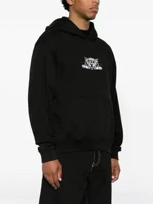 Kenzo Logo Embroidered Hoodie