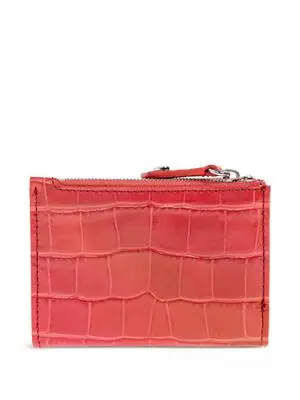VIVIENNE WESTWOOD Orb Croc-effect Wallet