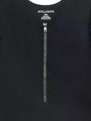 Myra Swim Power Zip-up Swimsuit