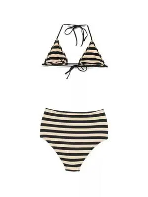 LAURA URBINATI Striped Bikini