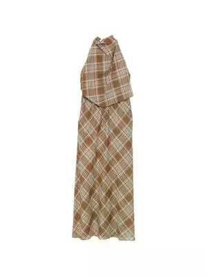 Matteau Layered Halterneck Midi Dress