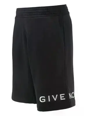 Givenchy Logo Detail Cotton Shorts