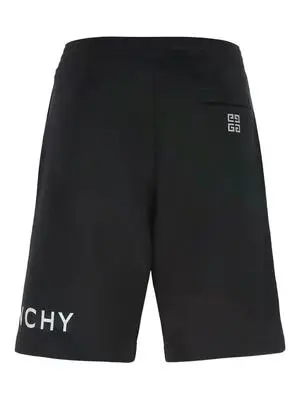Givenchy Logo Detail Cotton Shorts