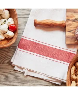 VERVE CULTURE Italian Kitchen Towel - Red