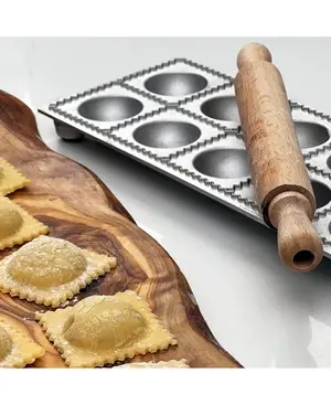VERVE CULTURE Ravioli Mold With Rolling Pin