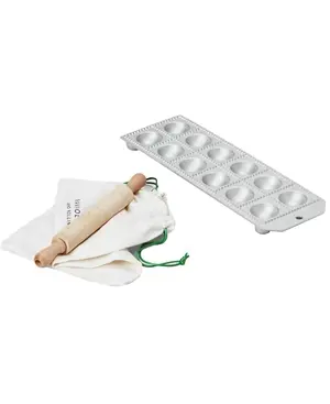 VERVE CULTURE Ravioli Mold With Rolling Pin