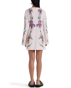 La DoubleJ Mini Dress With Floral Print