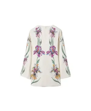 La DoubleJ Mini Dress With Floral Print