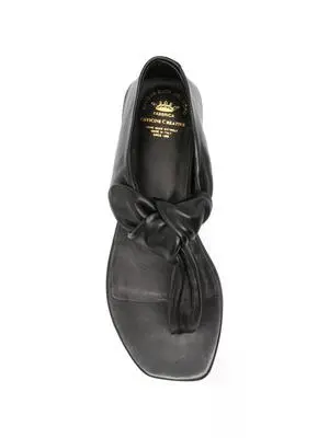 Officine Creative Suki Knot Detail Sandals
