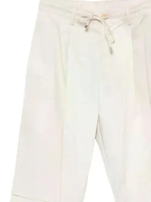 CIRCUS HOTEL Drawstring Waist Pleated Trousers