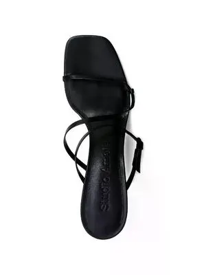 Studio Amelia Bias Wrap Mules