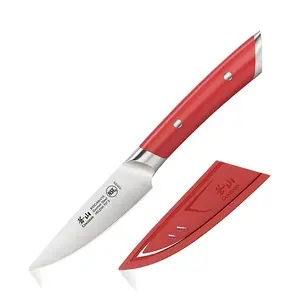 CANGSHAN Blue 3.5 Paring Knife - Cherry Red