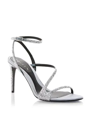 Alexander McQueen Embellished Ankle Strap Sandals