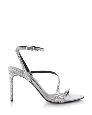 Alexander McQueen Embellished Ankle Strap Sandals
