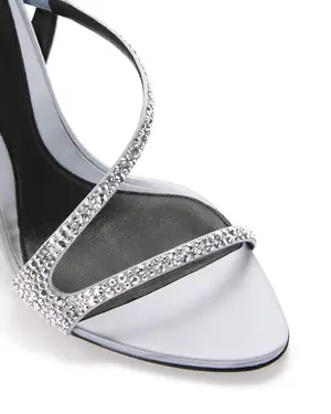 Alexander McQueen Embellished Ankle Strap Sandals