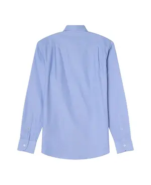 Robert Talbott Morgan Giro Inglese Shirt - Solid Blue