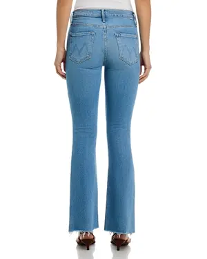 MOTHER The Weekender Fray High Rise Jeans