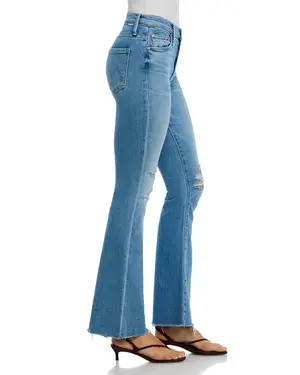 MOTHER The Weekender Fray High Rise Jeans