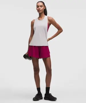 Lululemon Shake It Out High-rise Running Shorts - Raspberry Rave