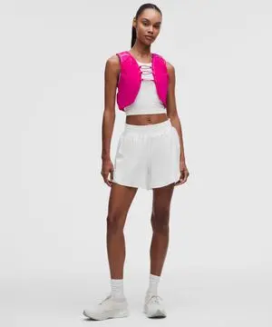 Lululemon Shake It Out High-rise Running Shorts - White