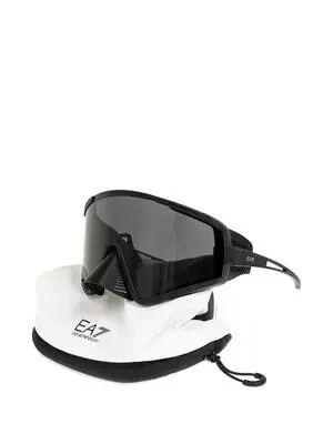 EA7 Geometric Frame Sunglasses