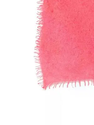 MOULETA Frayed-edge Scarf