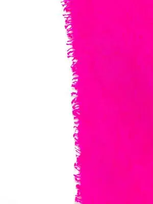 MOULETA Frayed-edge Scarf - Pink