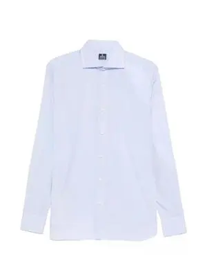 TRUZZI Spread-collar Button-up Shirt