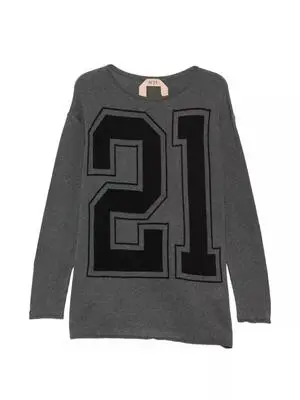 N°21 Mini Logo-print Knitted Dress