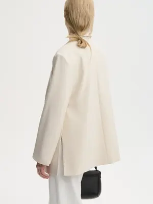 BY MALENE BIRGER Adele Single-breasted Blazer - Soft White