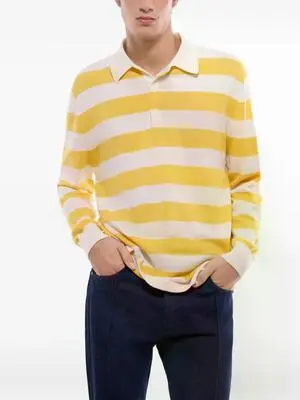 FURSAC Striped-pattern Polo Shirt