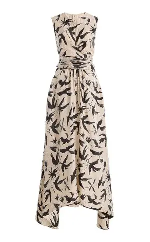 Altuzarra Penny Printed Silk Maxi Dress - Print