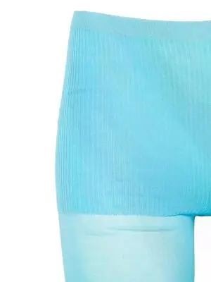 Paloma Wool Meleta Ribbed-knit Cropped Leggings