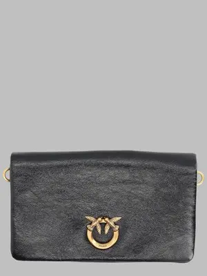 Pinko Small Clutch With Logo Clasp