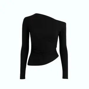 MONLICIA Aura One-shoulder Draped Top