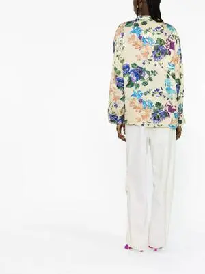 Off-White Camouflage Jacquard Long-sleeve Shirt