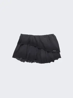 Acne Studios Fleece Mini Skirt