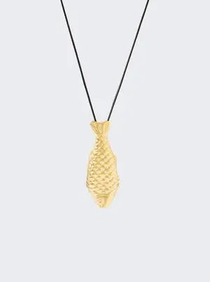THE YSSO Catch Pendant Necklace - Gold