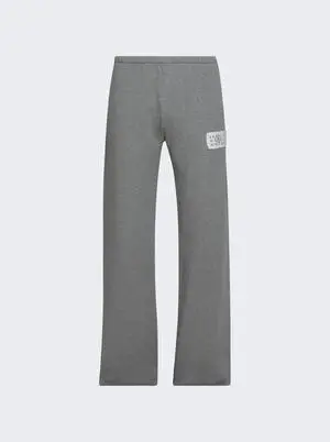 MAISON MARGIELA Melange Relaxed Fit Drawstring Trousers - Grey